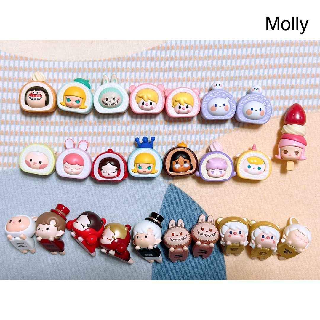 [WTS] POPMART POPBEAN Labubu Skullpanda Molly Crybaby Dimoo Twinkle ...