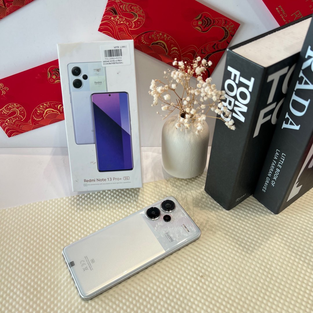 Xiaomi Redmi Note 13 Pro Plus 5G 256GB Moonlight White, Mobile Phones ...