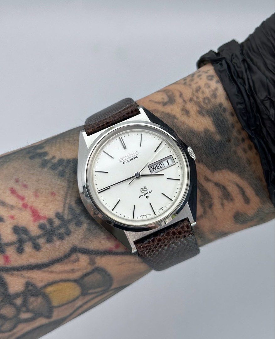1974 36mm GS Grand Seiko Hi-Beat 56GS 5646-7o11 Automatic Watch Full Set, Luxury, Watches on ...
