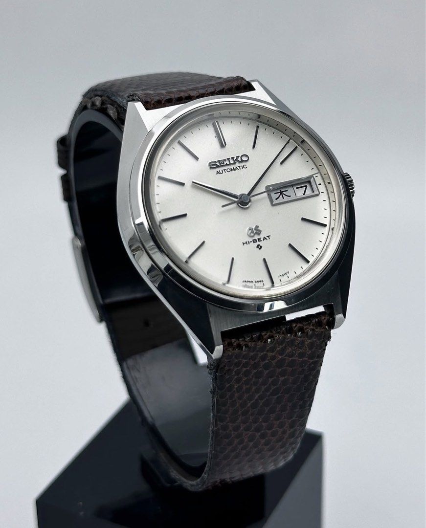 1974 36mm GS Grand Seiko Hi-Beat 56GS 5646-7o11 Automatic Watch Full ...