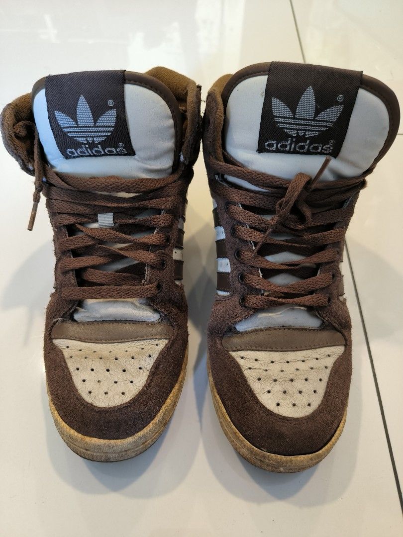 Adidas High Cut, Men's Fashion, Footwear, Sneakers on Carousell