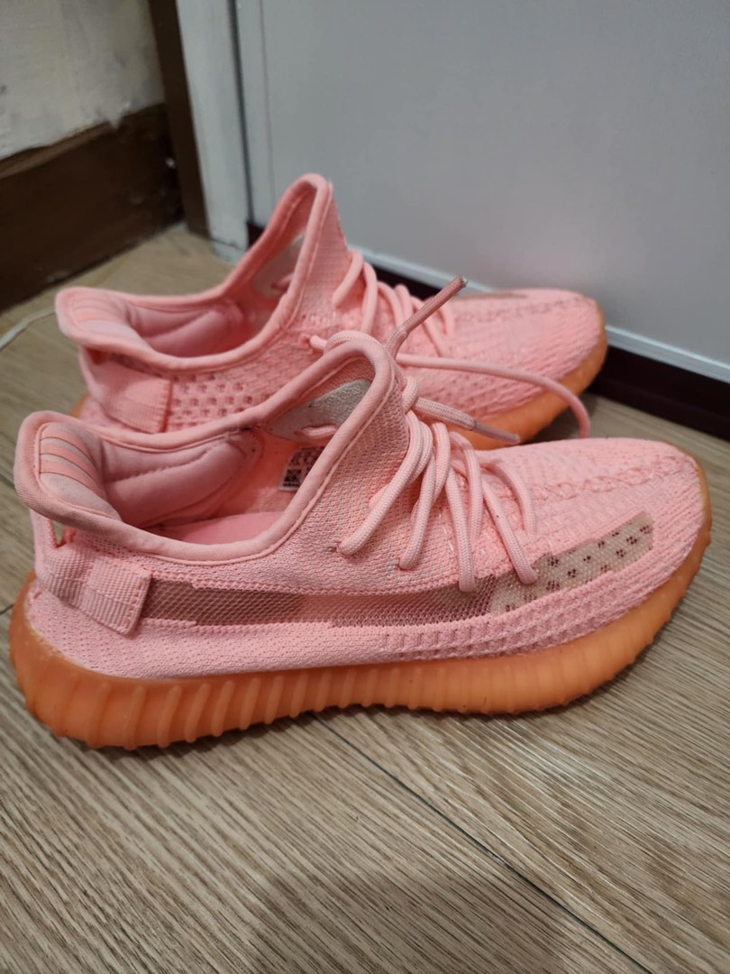 Adidas Yeezy Gum Pink, Women's Fashion, Footwear, Sneakers on Carousell