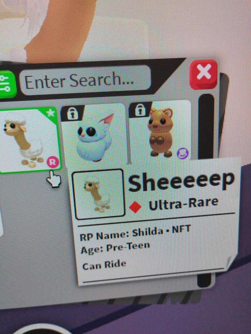Adopt me Sheeep, Video Gaming, Video Games, Others on Carousell