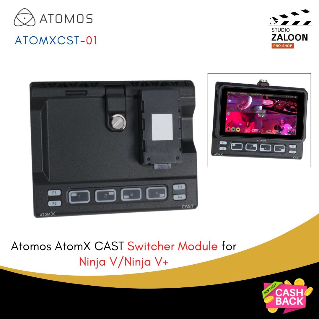 Atomos AtomX CAST Switcher Module for Ninja V/ Ninja V+ (ATOMXCST01), Photography, Photography ...