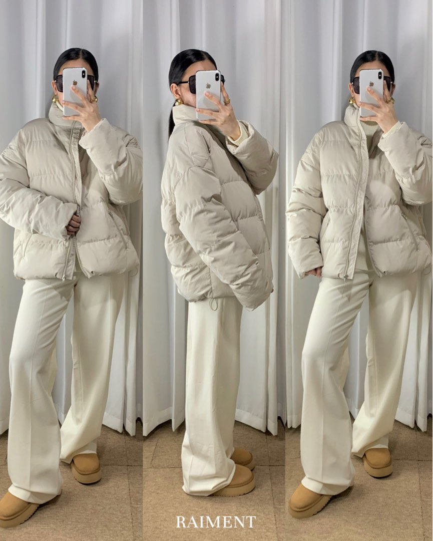 SOLD! Lightweight oversized puffer jacket, Unisex puffer jacket• Please ...