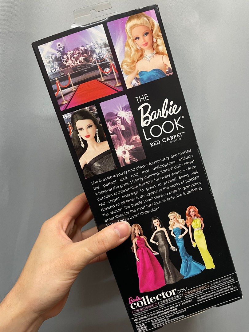 barbie red carpet box, Hobbies & Toys, Toys & Games on Carousell