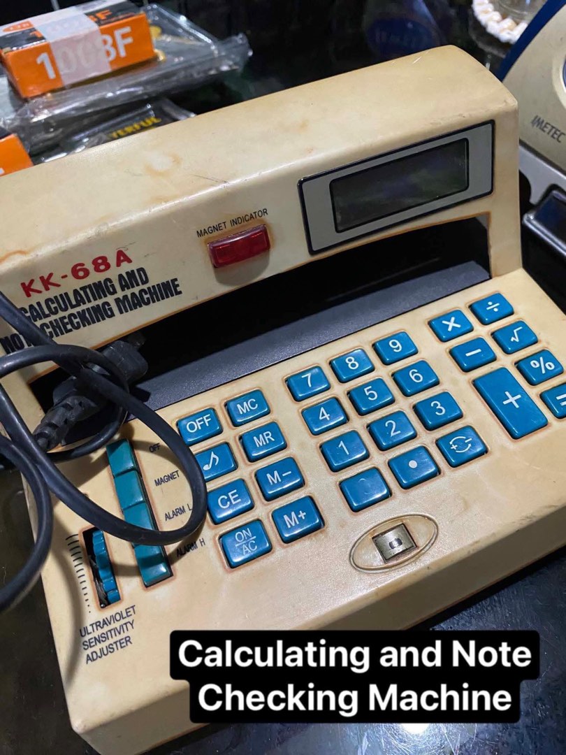 KK-68A Calculating and Note Checking Machine, Computers & Tech, Office ...