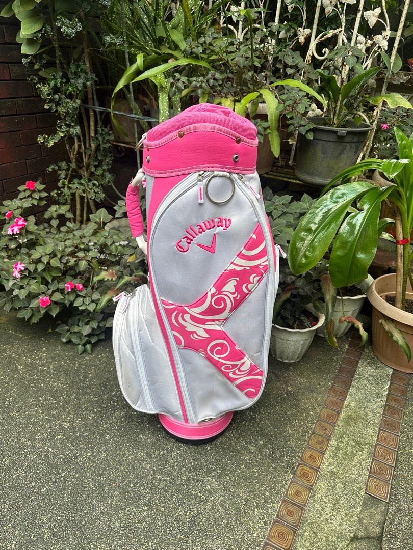 Callaway Pink Golf Bag, Sports Equipment, Other Sports Equipment and ...