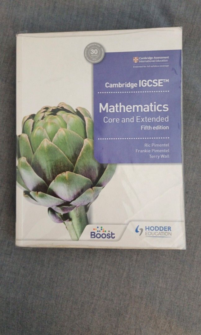 Cambridge IGCSE Mathematics Core and Extended Fifth Edition, Hobbies ...