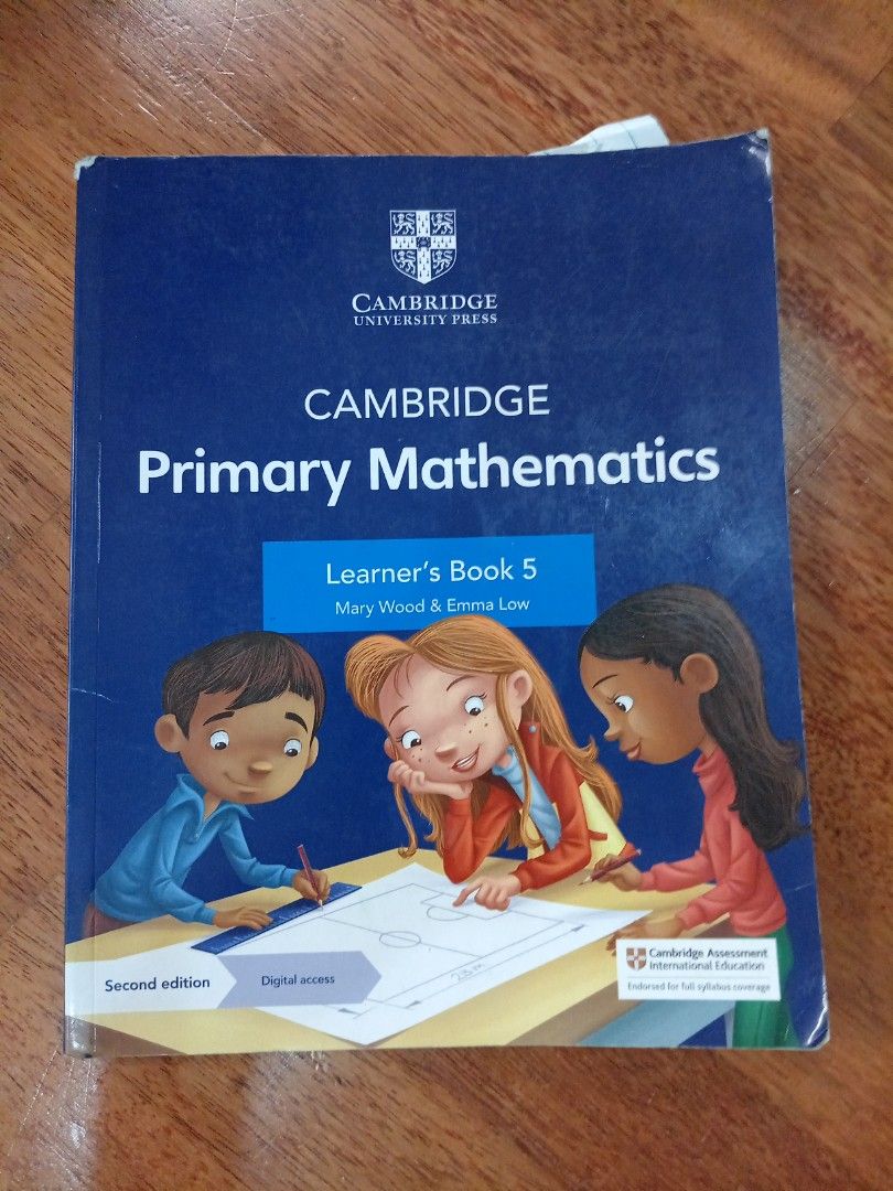 Cambridge Primary Mathematics 5 - Learner's Book With Digital Access (1 ...