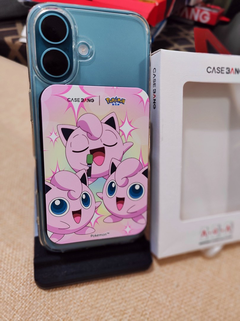 Casebang Pokemon magsafe cardholder stand and grip, Mobile Phones ...