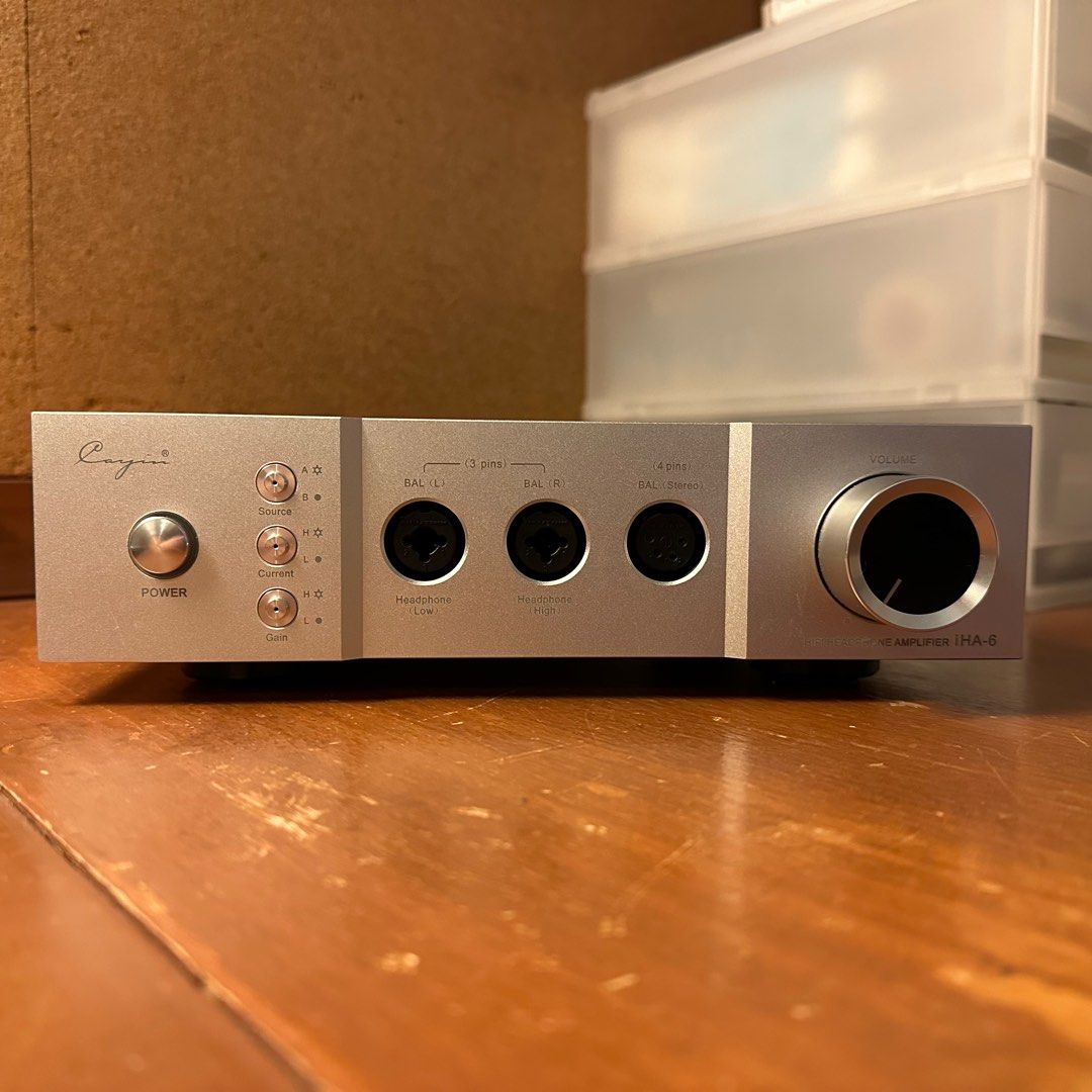Cayin iHA-6 [ Fully Balanced Discrete Headphone Amplifier ], Audio ...