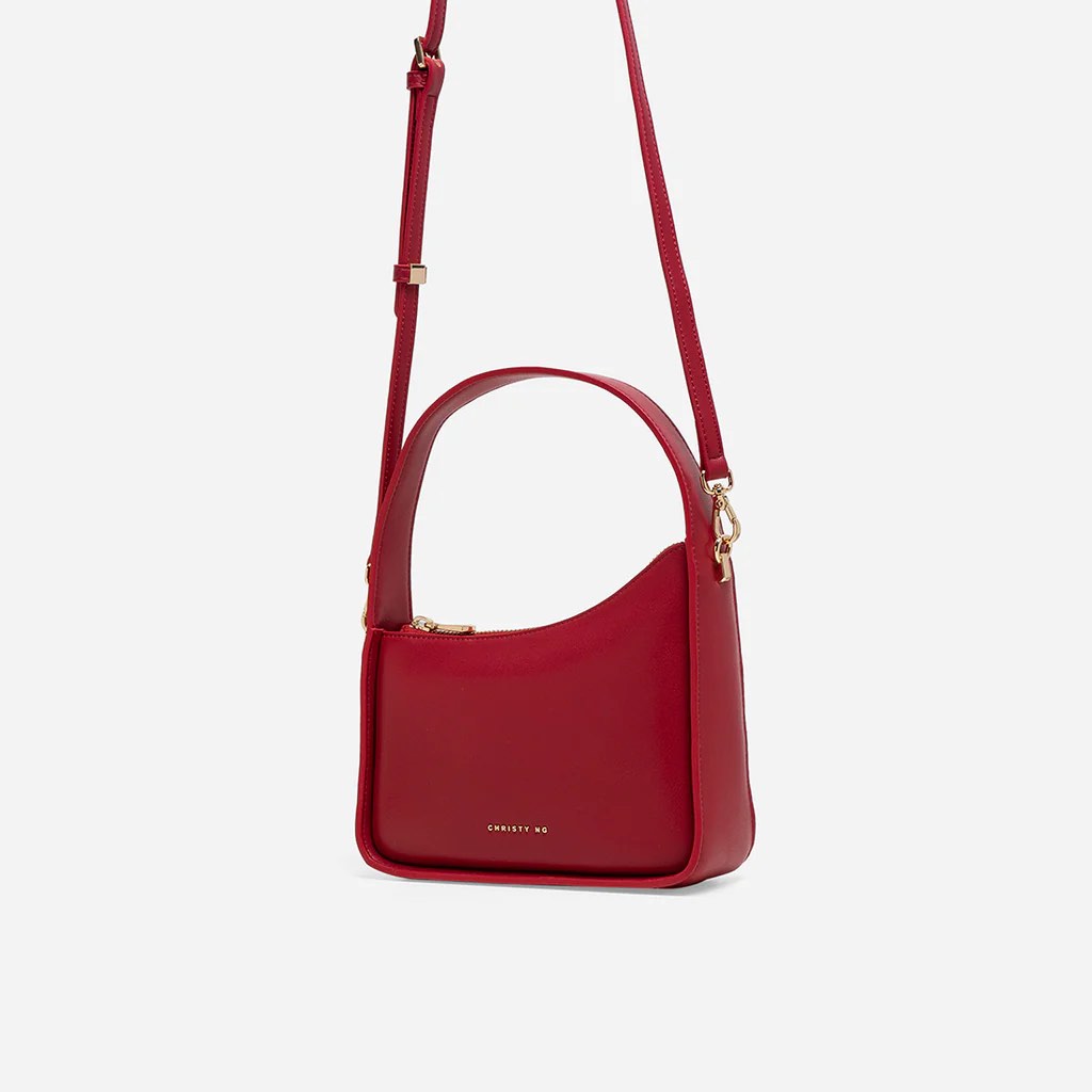 Christy Ng Beth Mini Red, Women's Fashion, Bags & Wallets, Shoulder ...