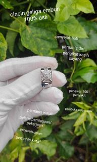 cincin geliga harimau putih permohonan/penarikan asli dijamin ...