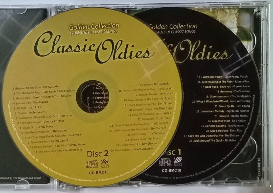 Classic Oldies 2xCD Original Artists (170) The Platter Connie Francis ...