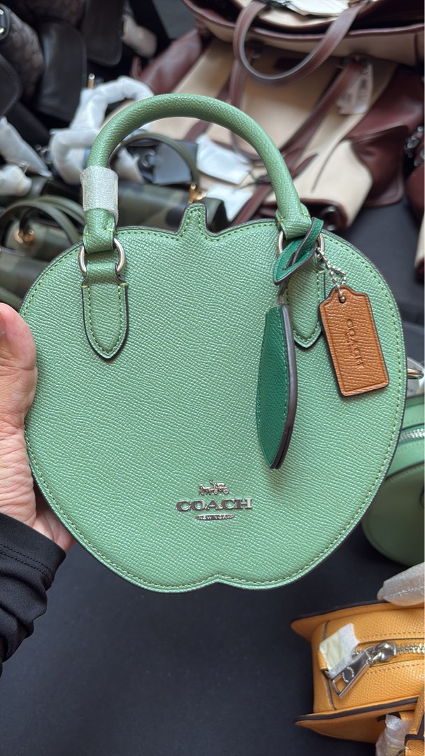 Coach Apple crossbody in crosgrain, Luxury, Bags & Wallets on Carousell