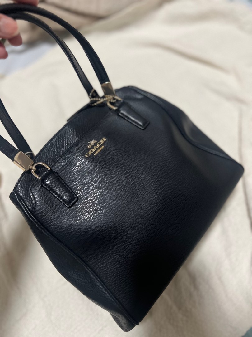 Coach F34663 Minetta Leather Handbag , Luxury, Bags & Wallets on Carousell