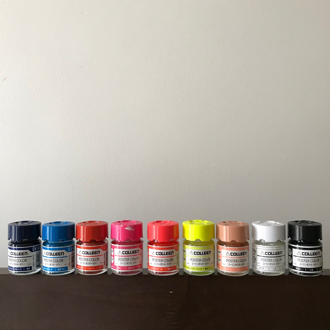 Colleen Poster Colors, Hobbies & Toys, Stationary & Craft, Craft ...