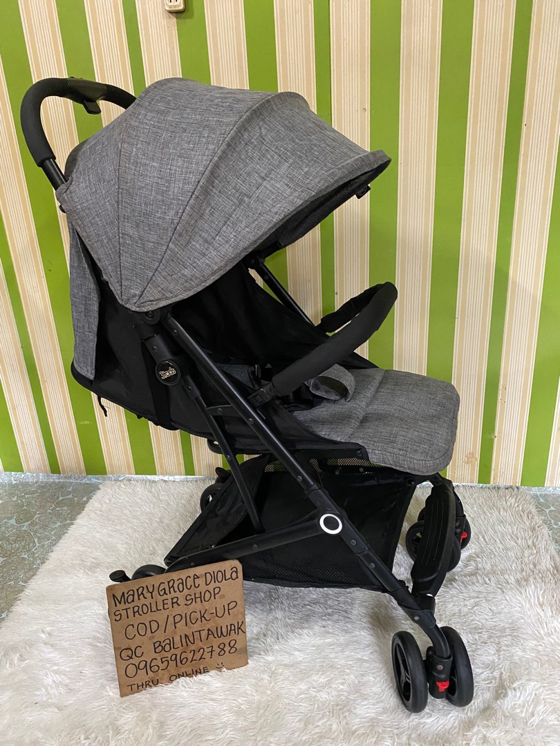 compact cabin approved travel lugagge type stroller, Babies & Kids ...