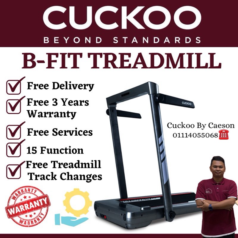 CUCKOO BFIT TREADMILL, Sports Equipment, Exercise & Fitness, Exercise ...