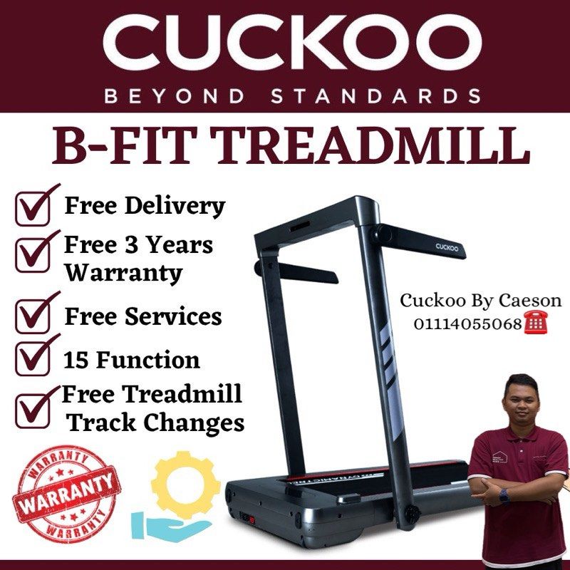 CUCKOO BFIT TREADMILL, Sports Equipment, Exercise & Fitness, Exercise ...
