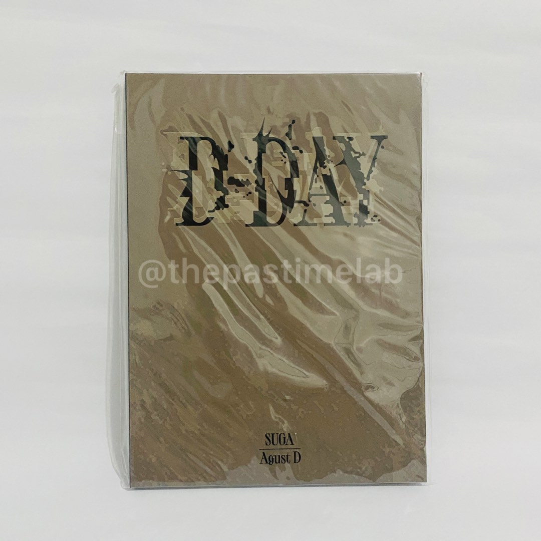 D-DAY Mini Photobook (SUGA, Agust D, D-DAY TOUR MERCH), Hobbies & Toys ...