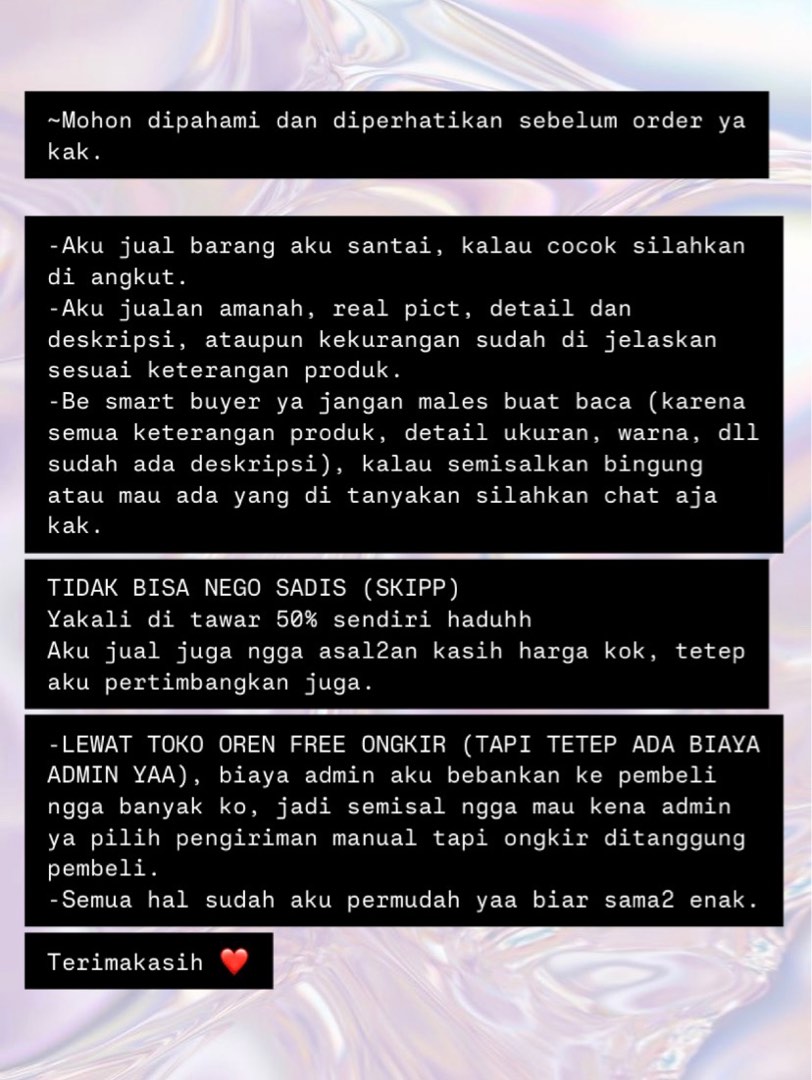 DI PAHAMI YA SEBELUM ORDER, Fesyen Wanita, Pakaian Wanita, Atasan di ...