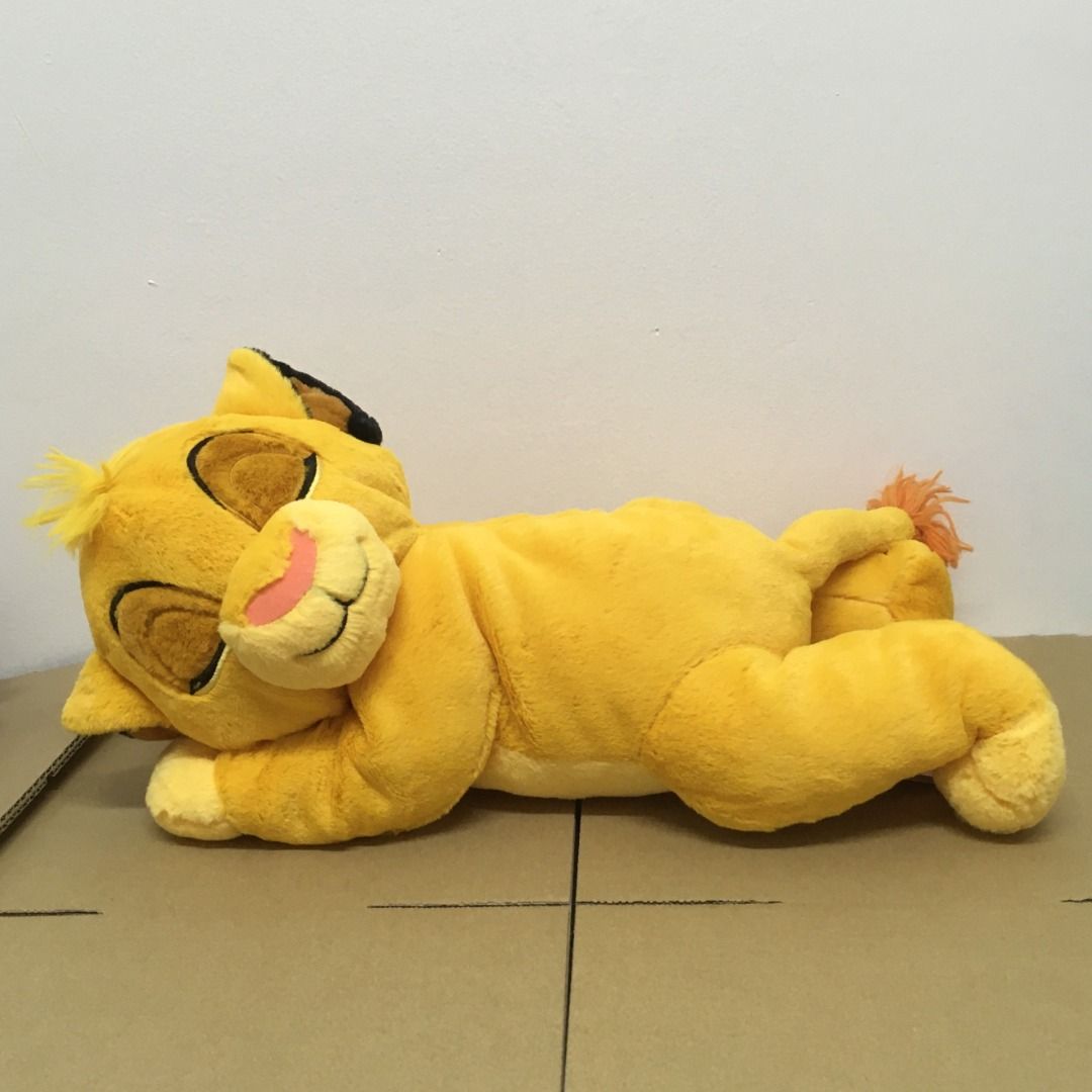 Disney - The Lion King "Simba" Mega Jumbo Good Night Plush Toy by SEGA ...