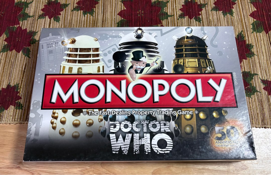 Doctor WHO Monopoly Game, Hobbies & Toys, Toys & Games on Carousell