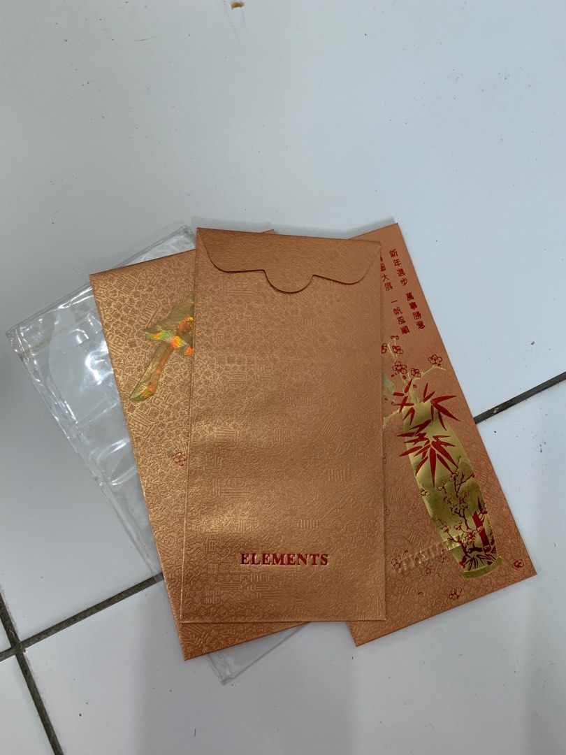 Elements New CNY Red Packet (each packet is 3 pcs x 1 packets) RM8 each ...