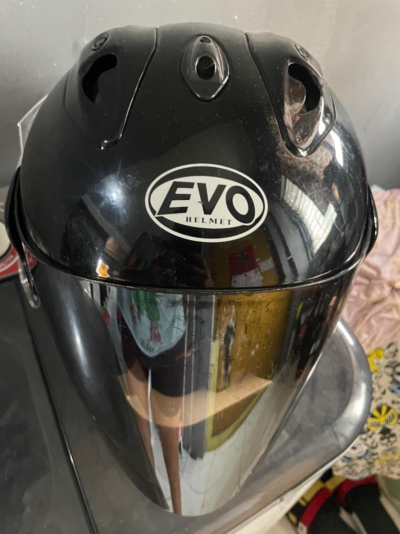 Evo Half Face Helmet, Motorbikes, Motorbike Parts & Accessories ...