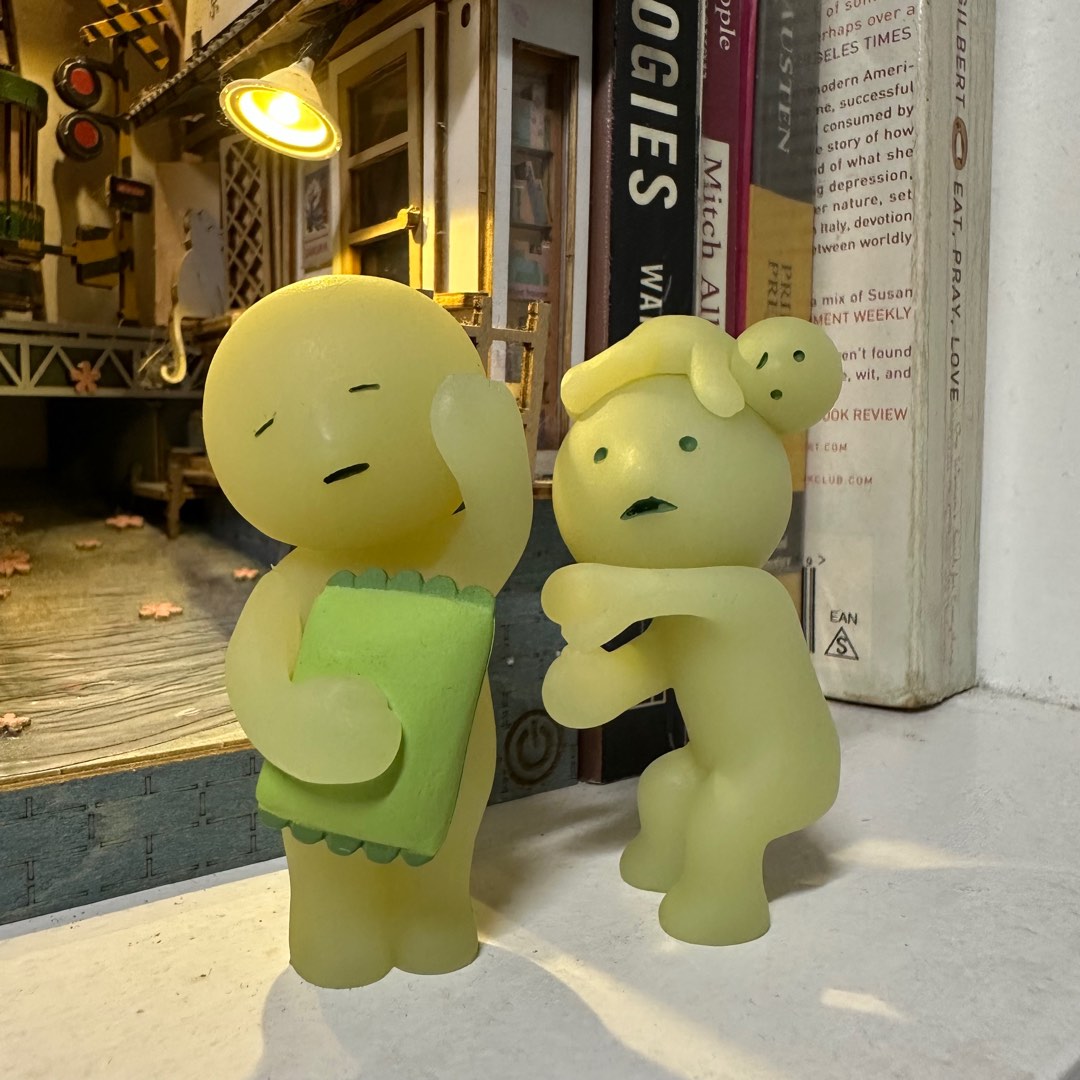 SMISKI Peeking with Little Smiski Hugging and Sleepy Series 1 Bed ...