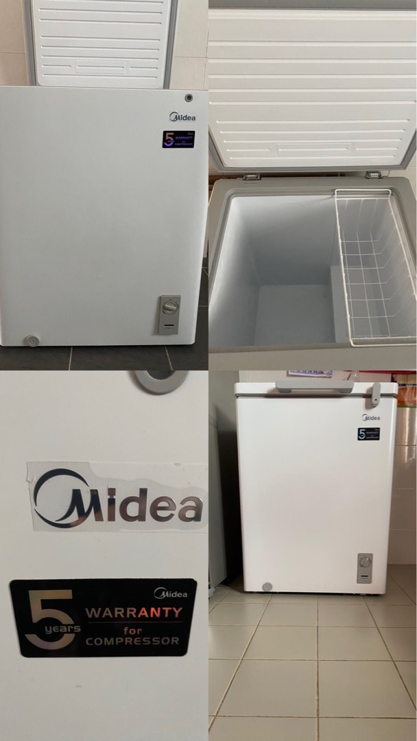 Freezer Midea, TV & Home Appliances, Kitchen Appliances, Refrigerators ...