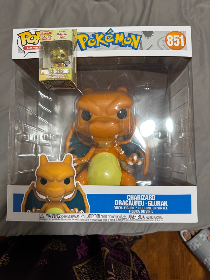 Funko Pop 851 ! Jumbo: Pokemon - Charizard (Target Exclusive) , Hobbies ...