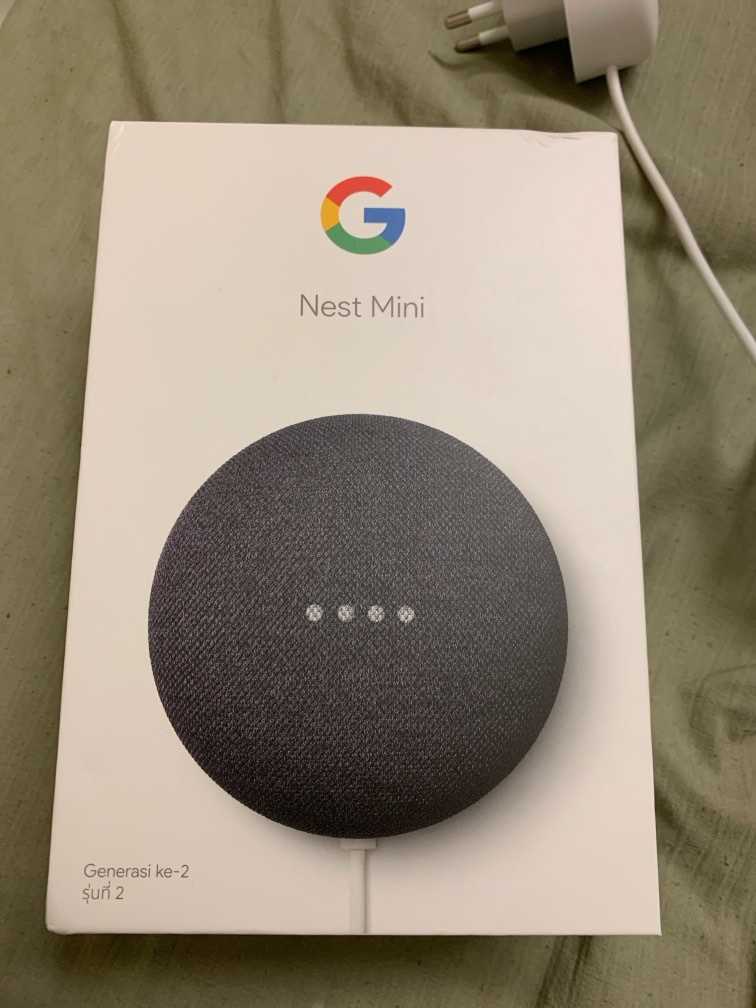 Google Nest Mini Smart Speaker 2nd Generation Google Assistant ...