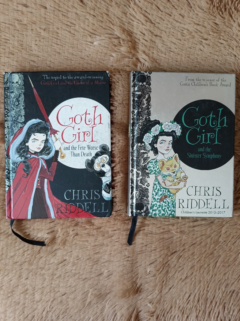 Goth Girl by Chris Riddell (Book 2, Book 4), Hobbies & Toys, Books ...