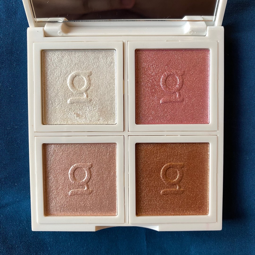 grwm quad goals highlighter palette, Beauty & Personal Care, Face ...