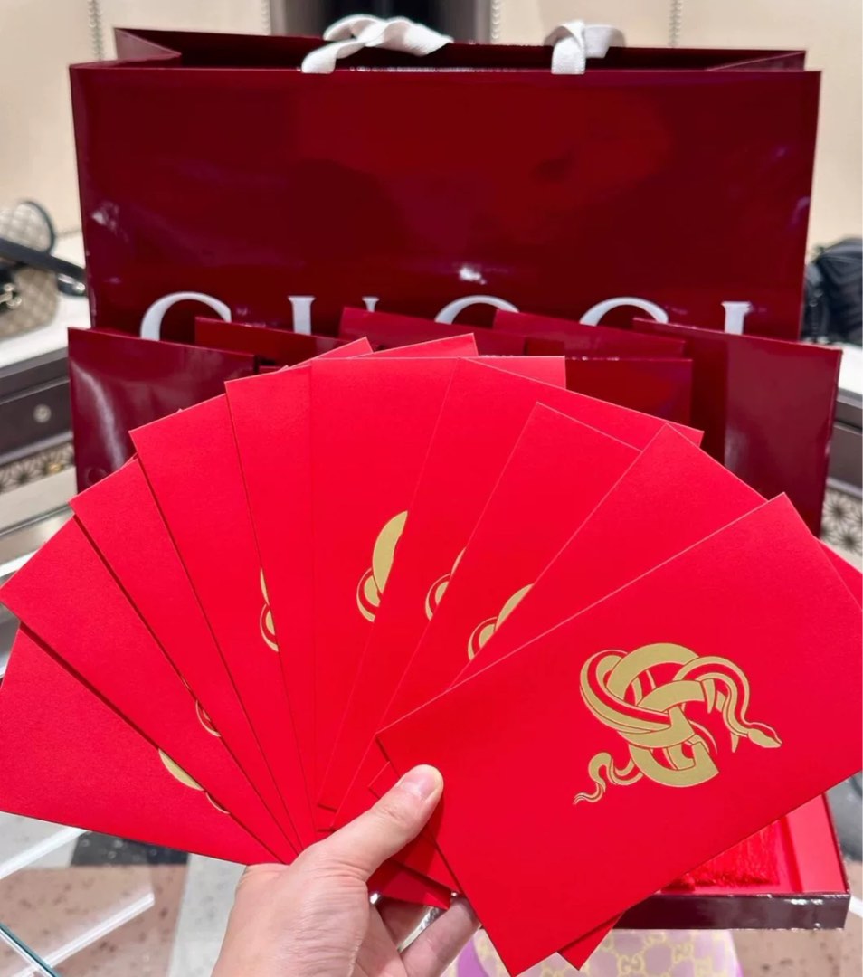 GUCCI RED PACKET, Hobbies & Toys, Toys & Games on Carousell