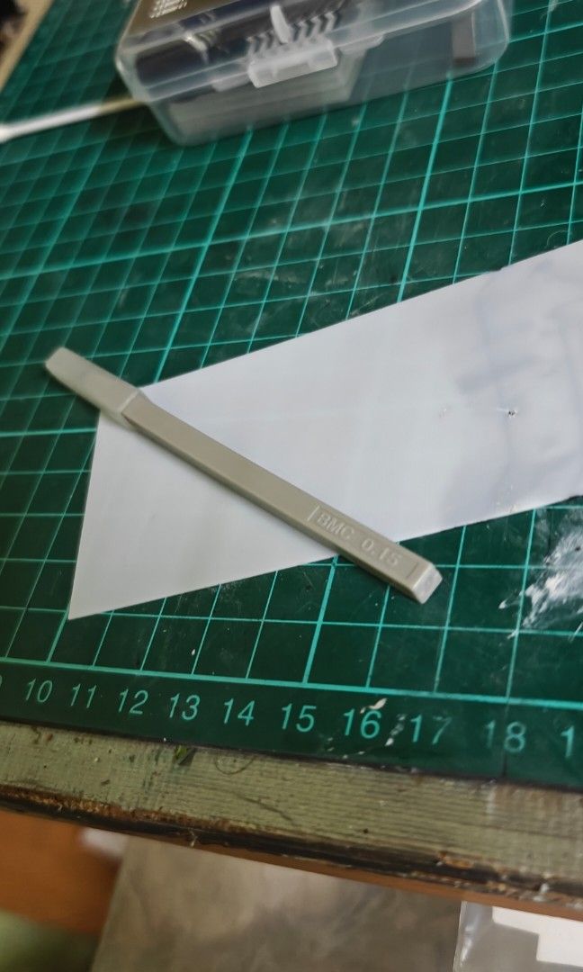 Gunpla tools: BMC Chisel + HobbyMio parallel equidistance scribing tool ...