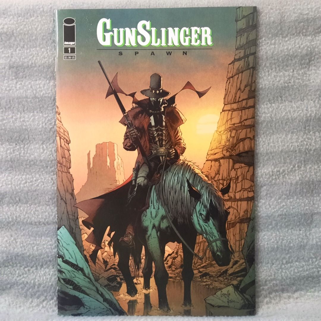Gunslinger Spawn #1 Greg Capullo Variant (Image Comics) Todd McFarlane, Brett Booth (FIRST Issue ...
