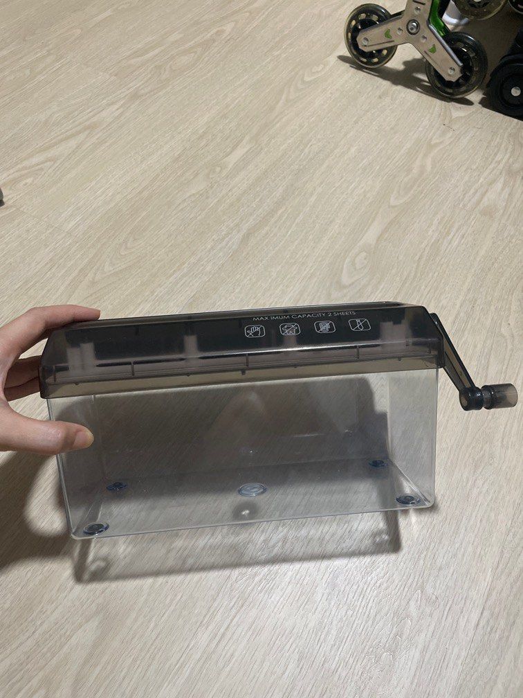 Hand Shredder Hand Operated Manual Mini Paper Shredder For Home Office ...