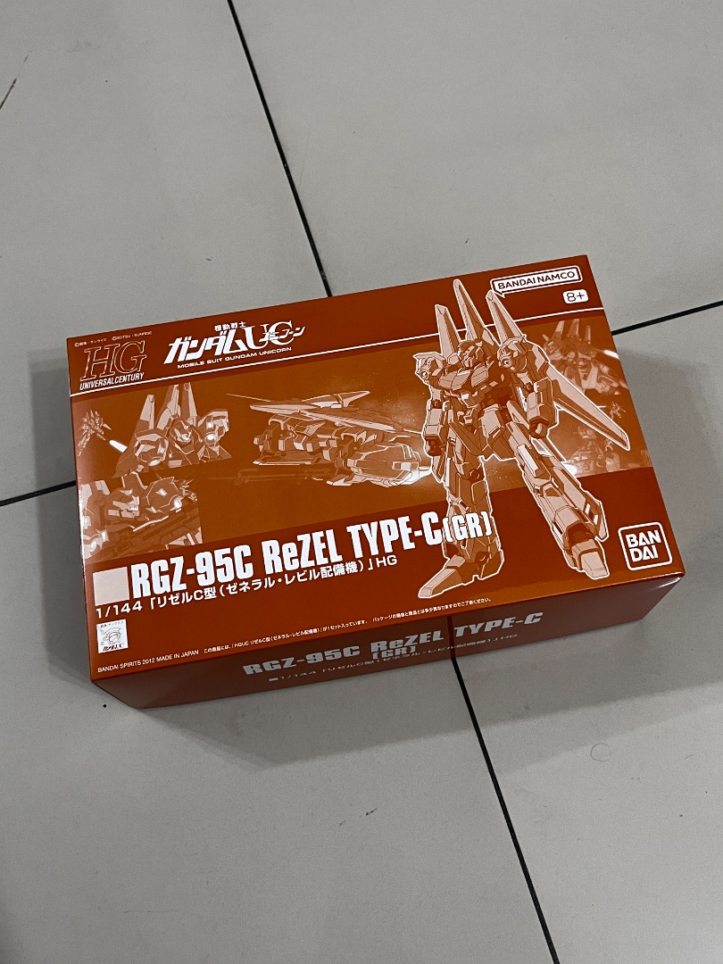 HG Rezel Type C (Gundam Unicorn), Hobbies & Toys, Toys & Games on Carousell