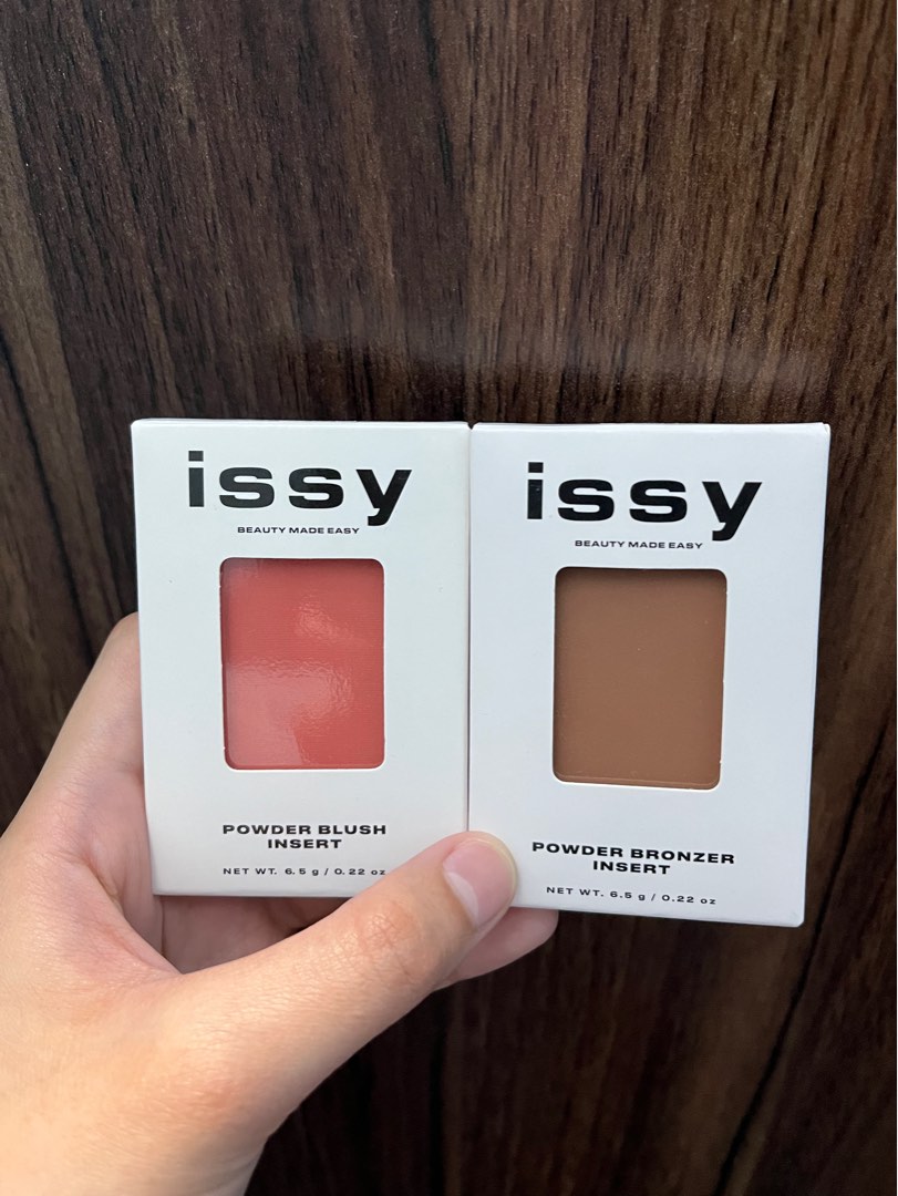 Issy Blush and Bronzer Inserts (Sunburn and Pyre), Beauty & Personal ...