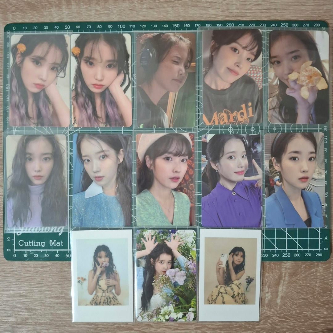 IU Photocards Set, Hobbies & Toys, Memorabilia & Collectibles, K-Wave ...
