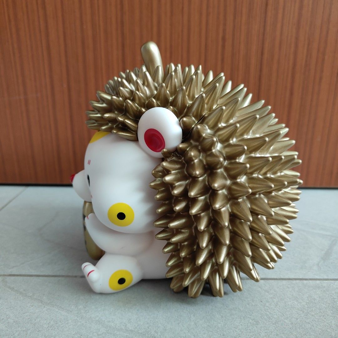 Jinart Cute 250% Durian Hedgehog rainbow designer toy sofubi sofuvi art ...