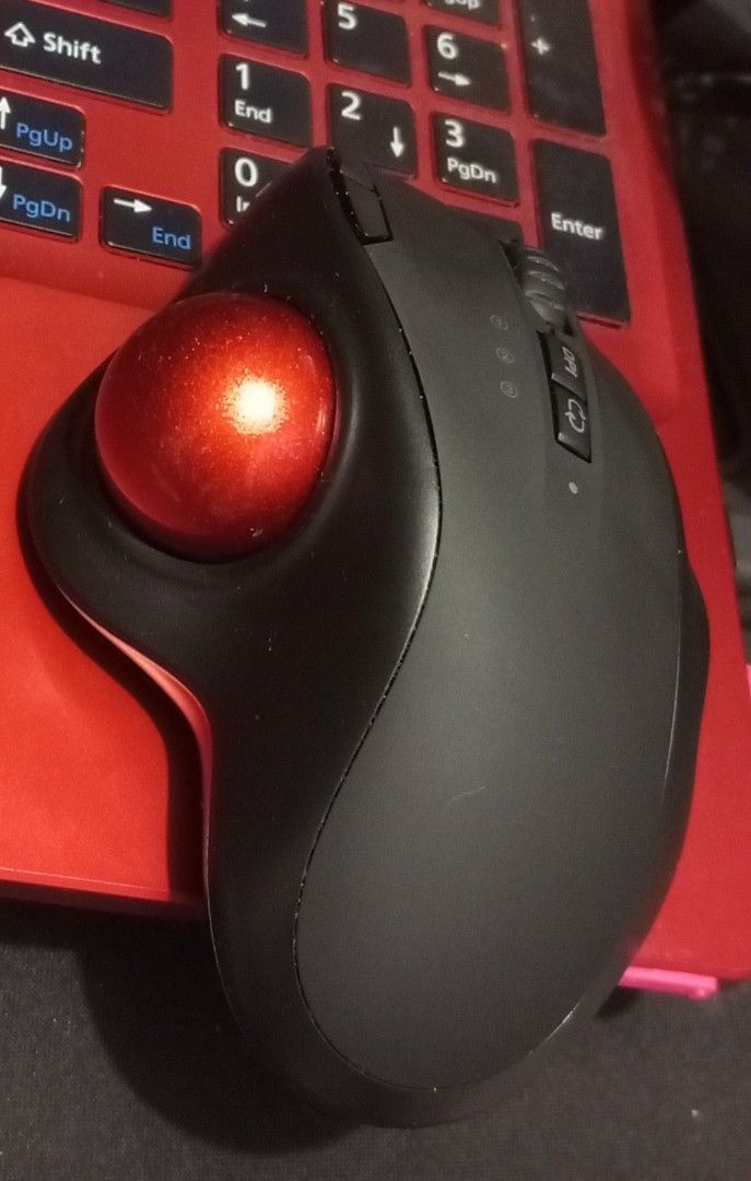 JOMAA Ergonomic Mouse (Wireless Trackball Mouse + Bluetooth) - better ...