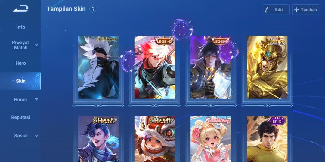 Jual akun HOK jujutsu Gojo murah anti scam, Video Game, Game di Carousell