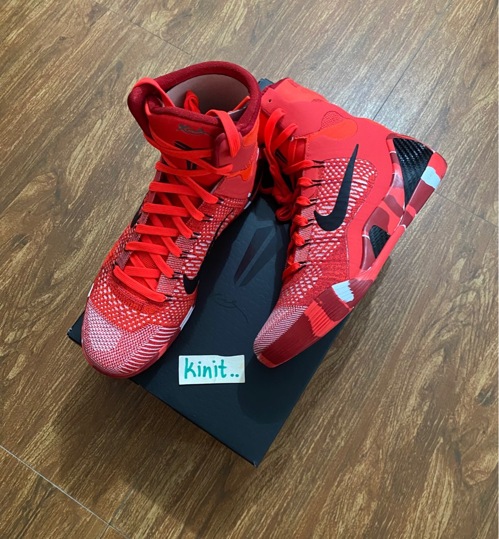 Kobe 9 high protro christmas, Men's Fashion, Footwear, Sneakers on ...