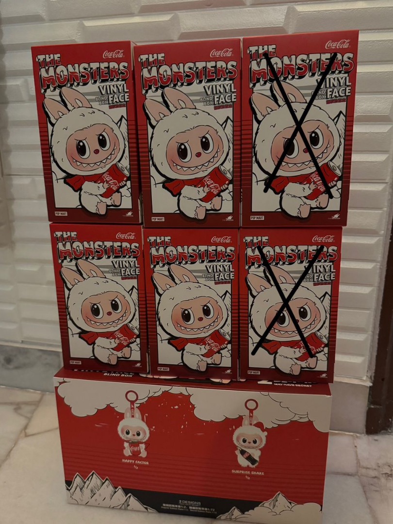 Labubu cola series, Hobbies & Toys, Toys & Games on Carousell