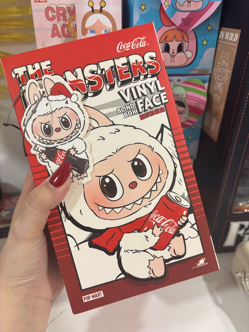 Labubu V3 Coke Surprise Shake, Hobbies & Toys, Toys & Games on Carousell